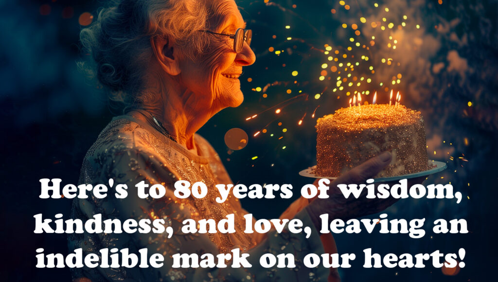 80th Birthday Wishes