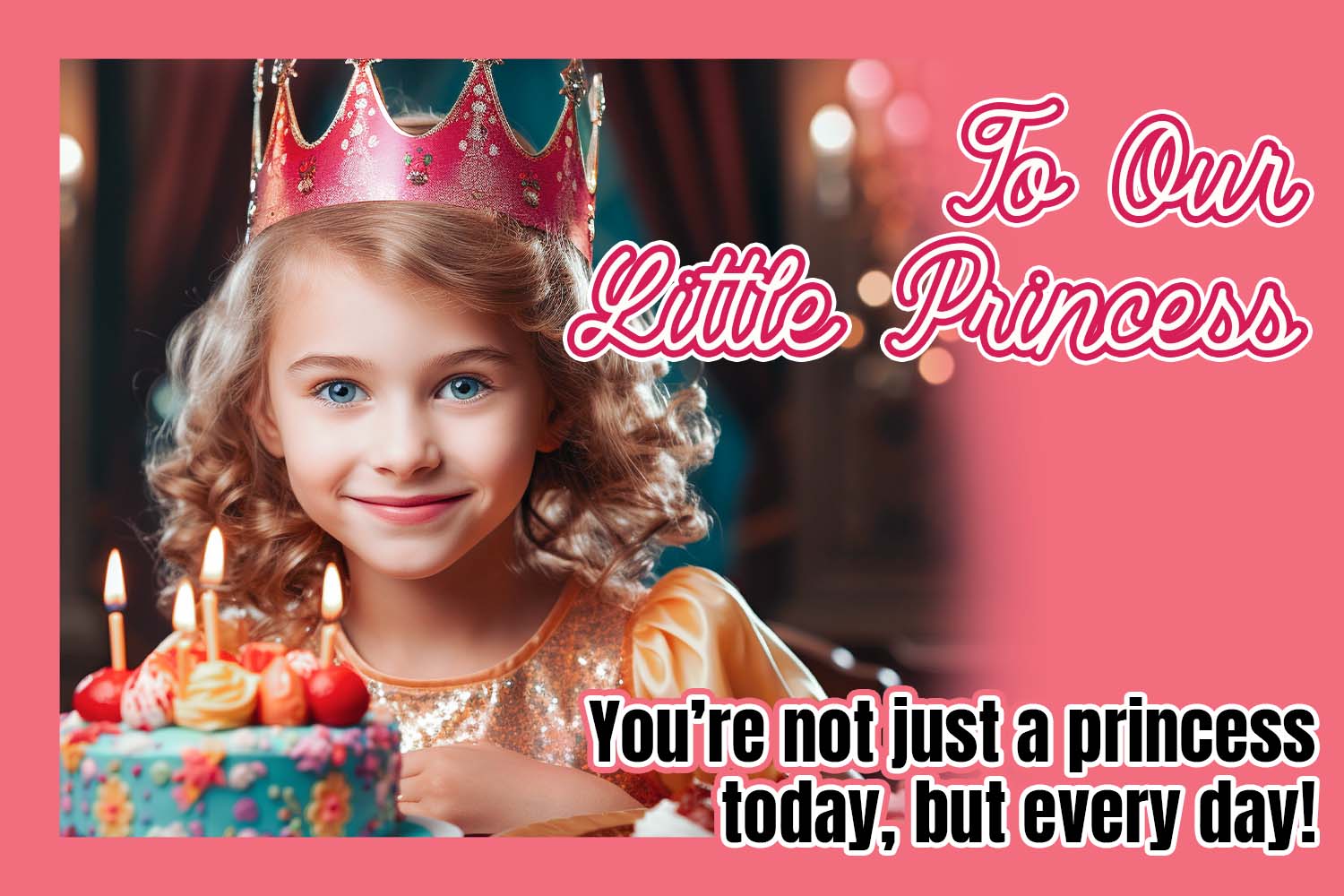 Happy Birthday Princess - Birthday Wishes AI