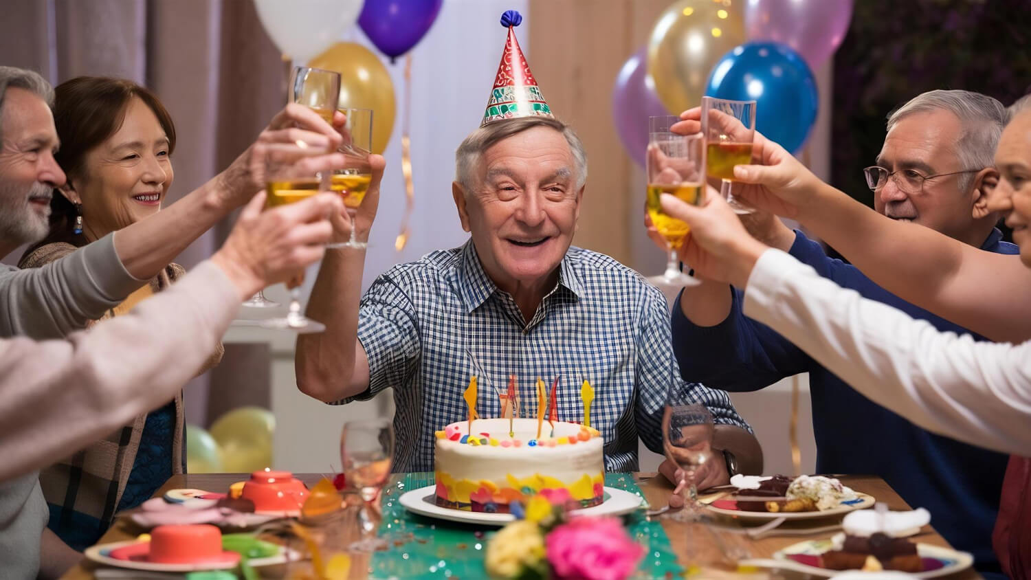 Happy Birthday Old Man Wishes - Birthday Wishes AI