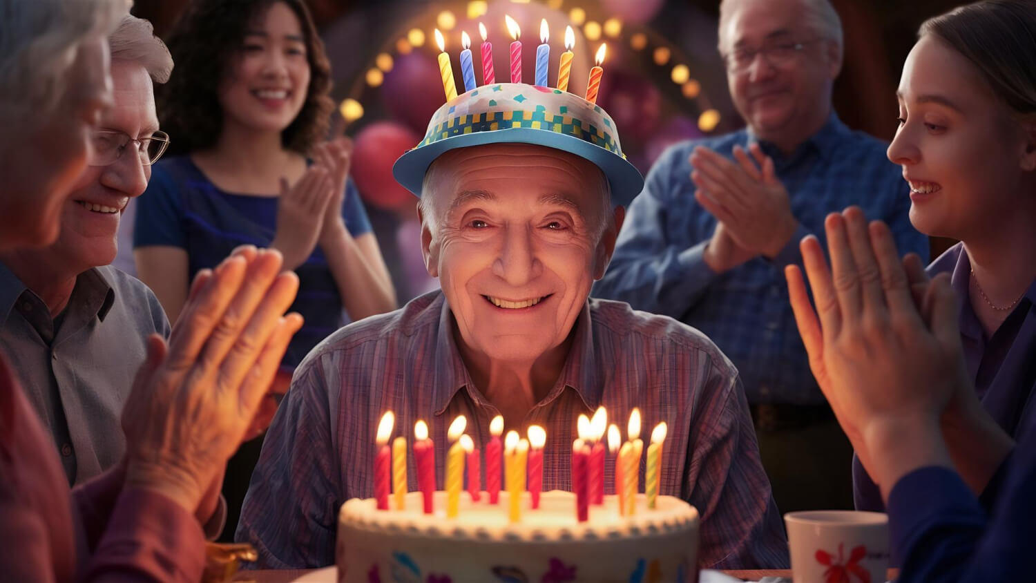 Happy Birthday Old Man Wishes - Birthday Wishes AI