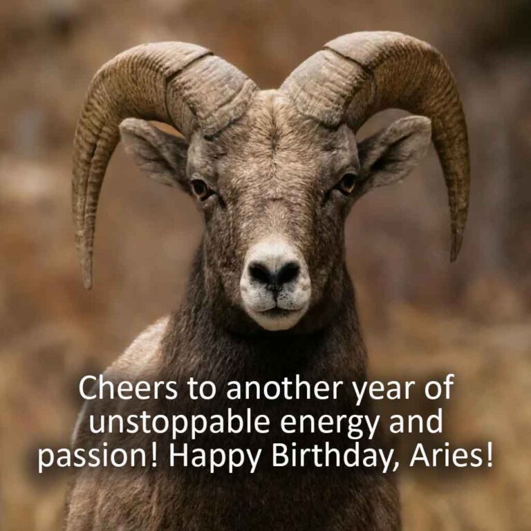 Celebrating Aries Birthdays - Birthday Wishes AI