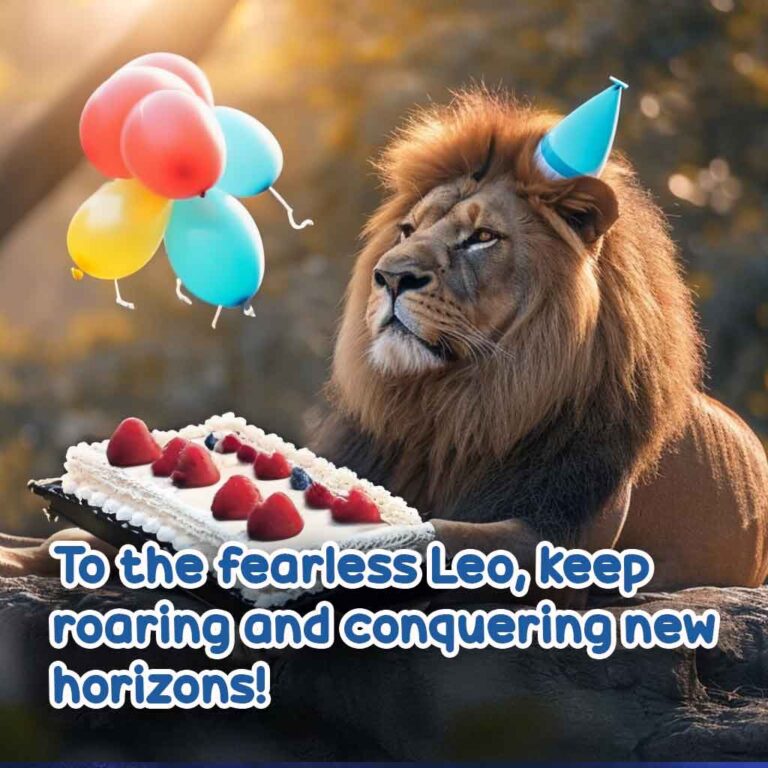 Celebrating Leo Birthdays - Birthday Wishes AI