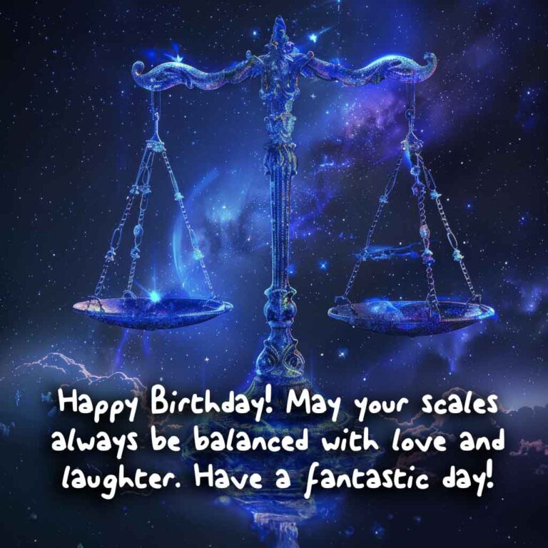 Celebrating Libra Birthdays - Birthday Wishes AI