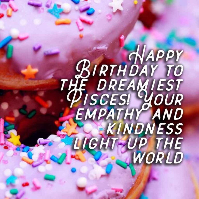 Celebrating Pisces Birthdays - Birthday Wishes AI