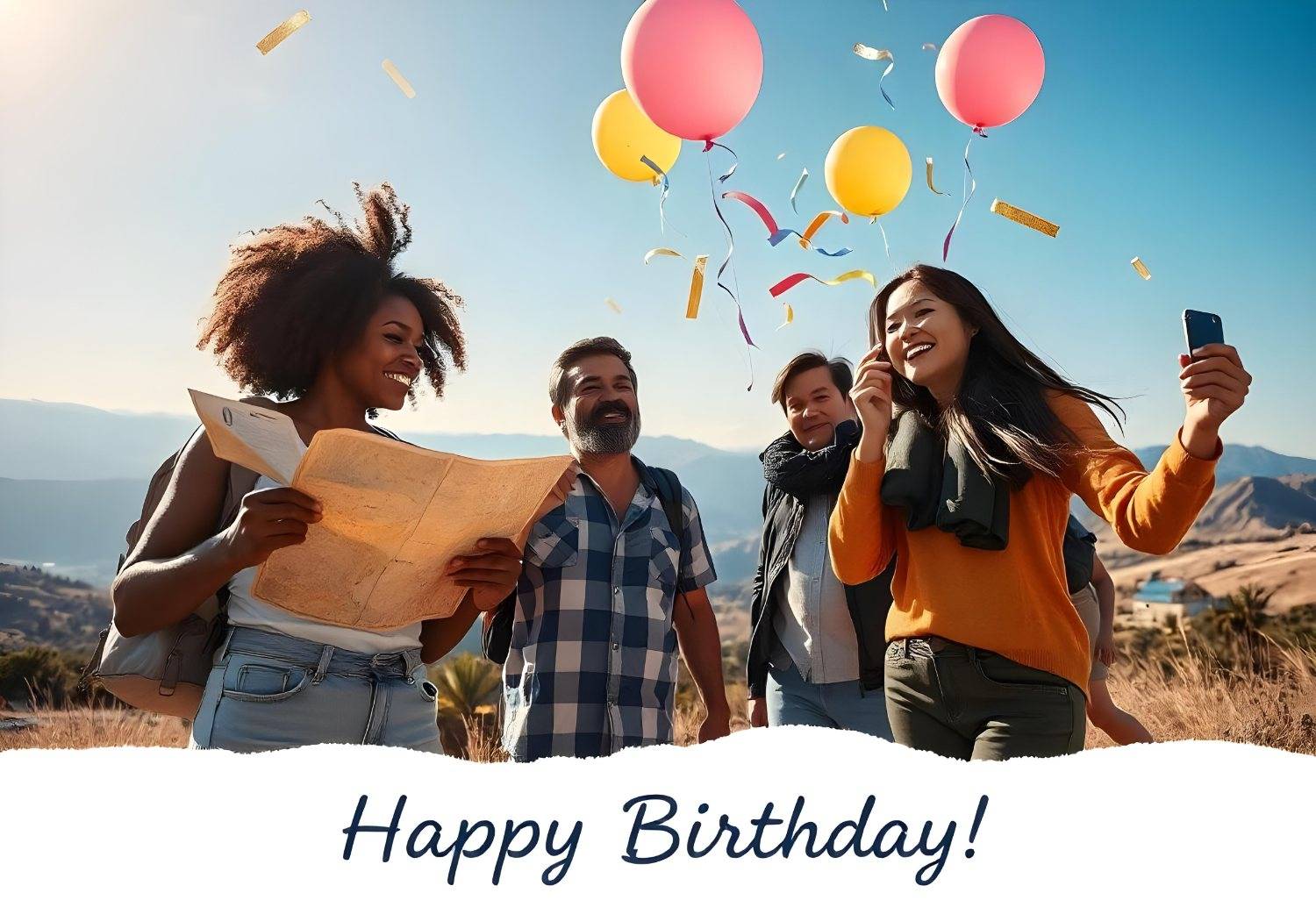 Birthday Wishes for an Adventure Seeker - Birthday Wishes AI
